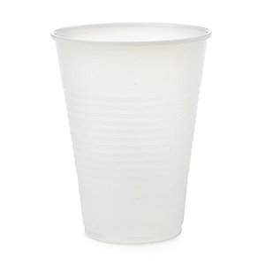 Medline Translucent Plastic Drinking Cup, Disposable, 9 Ounces, Case of 2500