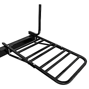 Quick Products QP-RBM4R RV Bumper-Mounted 4-Bike Rack,Black