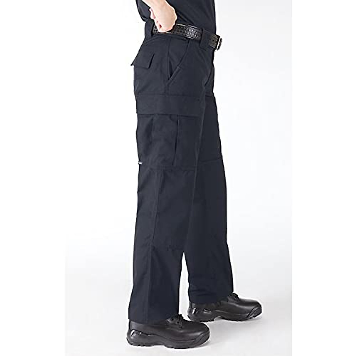 5.11 Tactical Women's TDU Pants, Regular Fit, Cargo Pockets, Style 64359, Dark Navy, 10 Regular