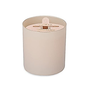 Root Candles Scented Candles Classics Collection Premium Handcrafted Wood Wick Candle, 8-Ounce, Cashmere