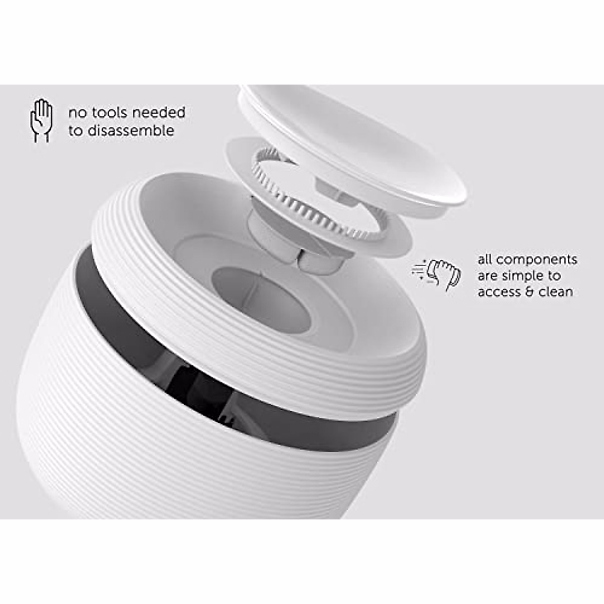 Nugget Smart Pet Drinking Fountain 2.5L for Cats & Dogs | Water Filtration | Silent Pump with Dry-Run Protection | Automatic Dish Cleansing