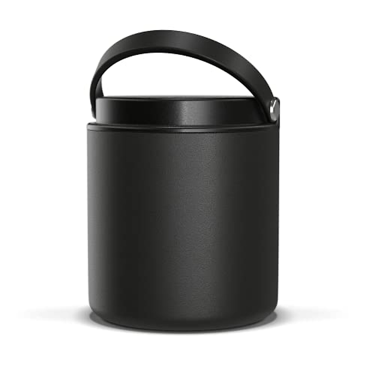 Hydrapeak 25oz Stainless Steel Vacuum Insulated Thermos Food Jar | Kids Thermos for Hot Food and Cold Food, Wide Mouth Leak-Proof Soup Thermos for Adults, 10 Hours Hot / 16 Hours Cold (Black)