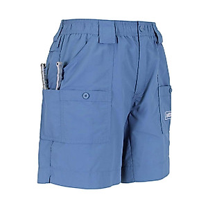AFTCO Original Fishing 18" Short Blue-AFBL 32