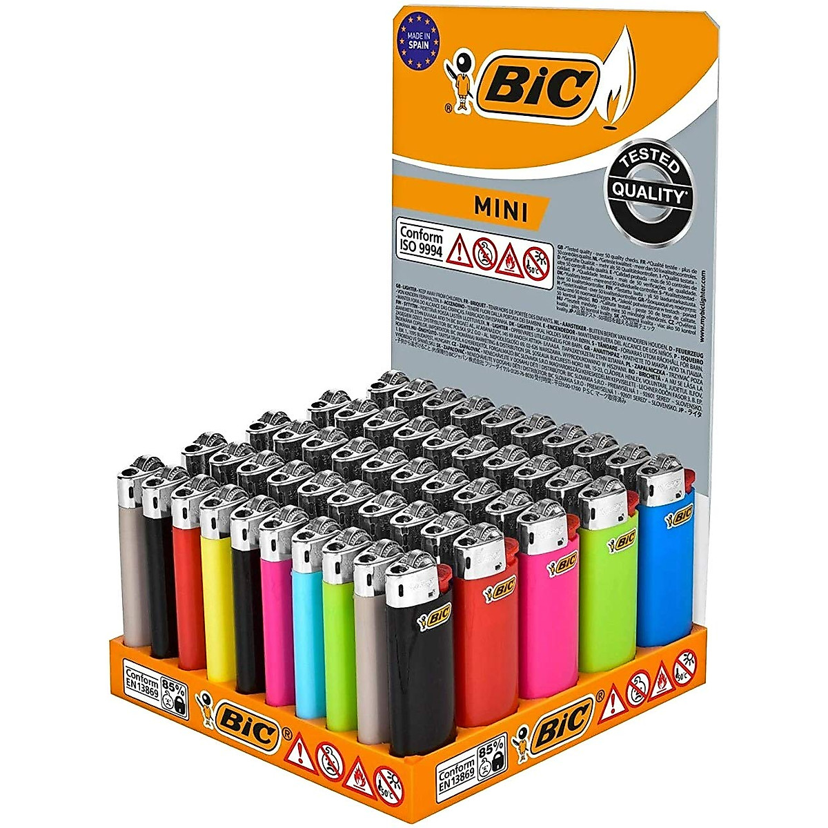 Lighter Tray Mini Bic 50 Pc