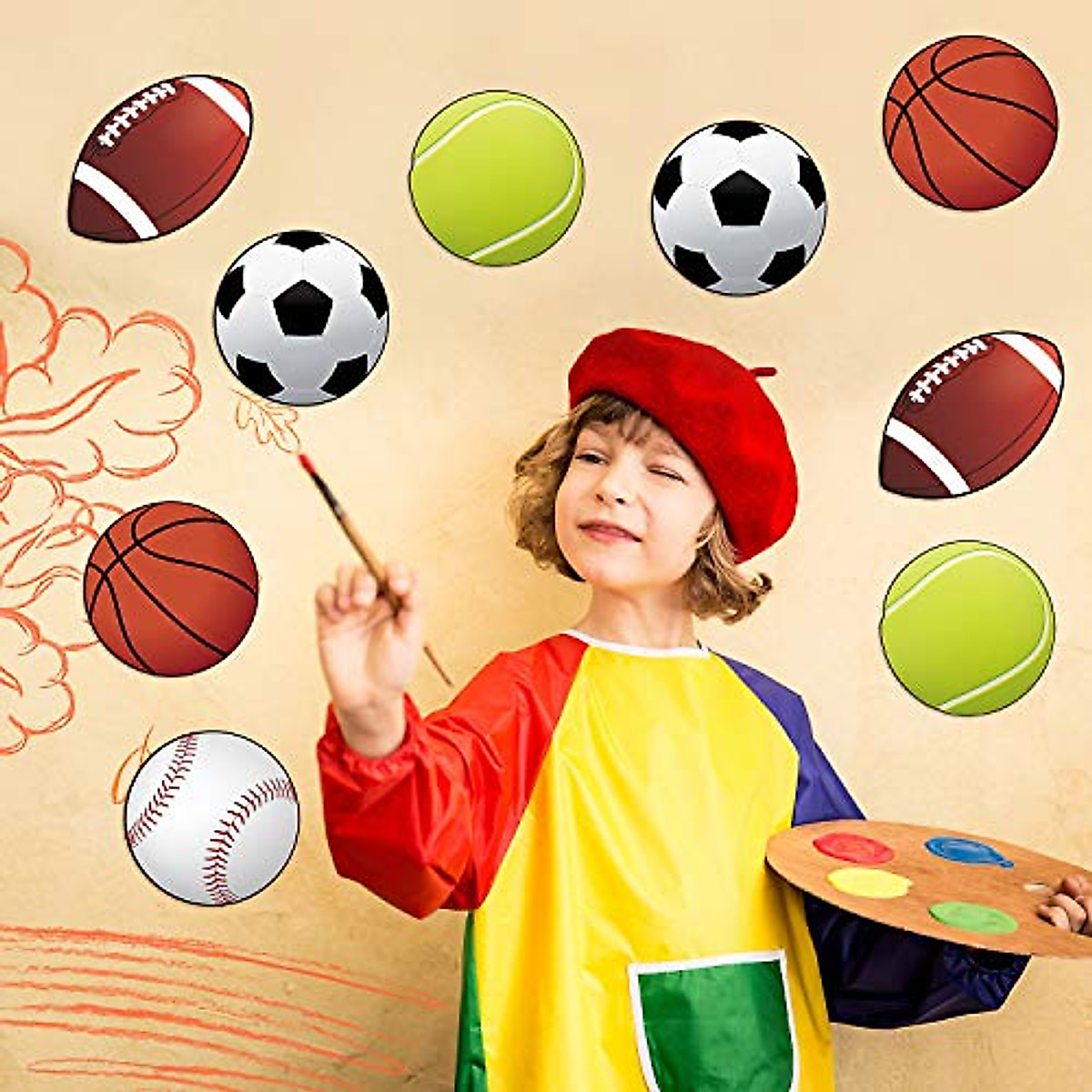 Sports Cutouts - Perfect for Sports Parties & Classroom Decor