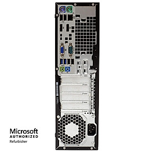 HP ProDesk 600G1 Desktop PC, Intel i5-4670, 8GB RAM, 512GB SSD, DVD, Windows 10 Pro, Microsoft Office 365 Personal, New 16GB Flash Drive, Wireless Keyboard & Mouse, WiFi, Bluetooth