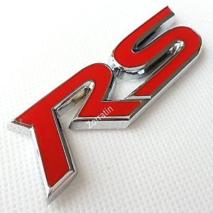 Zorratin RS Decal pre-adhesive 3D Metal Emblem Badge for Chevy Camaro Blazer Toyota PZ037 75312