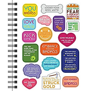 You Are a Badass 17-Month 2020-2021 Monthly/Weekly Planning Calendar: Deluxe Organizer (August 2020-December 2021)