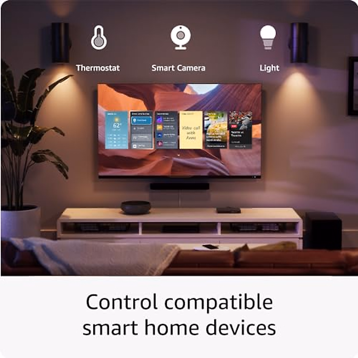 Amazon Fire TV Stick 4K Max streaming device, supports Wi-Fi 6E, free & live TV without cable or satellite