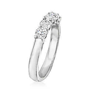 Ross-Simons Diamond 5 Stone Ring in 14kt White Gold