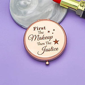 Lawyer Gifts for Women Appreciation Gift Attorney Gifts Compact Mirror Future Lawyer Gift Judge Law School Graduation Gift Birthday Gifts for Women Law School Graduation Gift Retirement Thank You Gift
