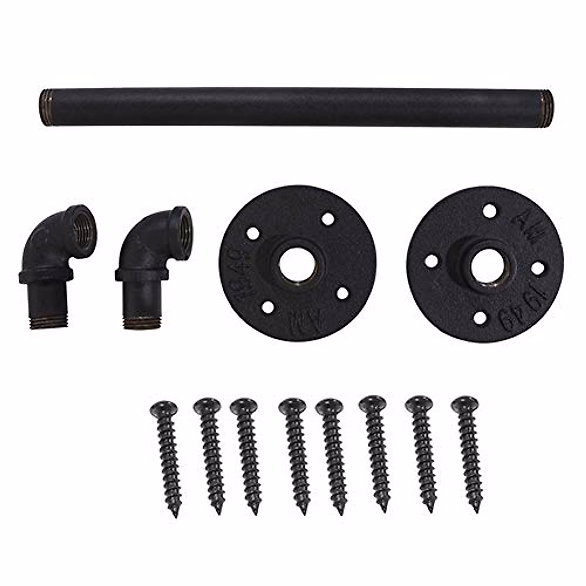 WSZTT Farm House Door Pull Handle Drawer Multifunction Easy Install Closet Alloy Indoor Outdoor for Sliding Barn Simple Fence