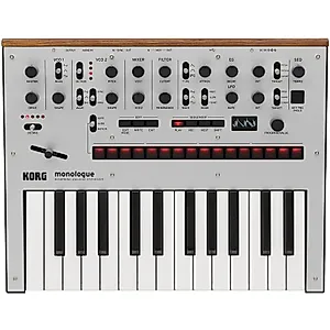 Korg monophonic Analog Synthesizer Monologue-SV Monologue Silver
