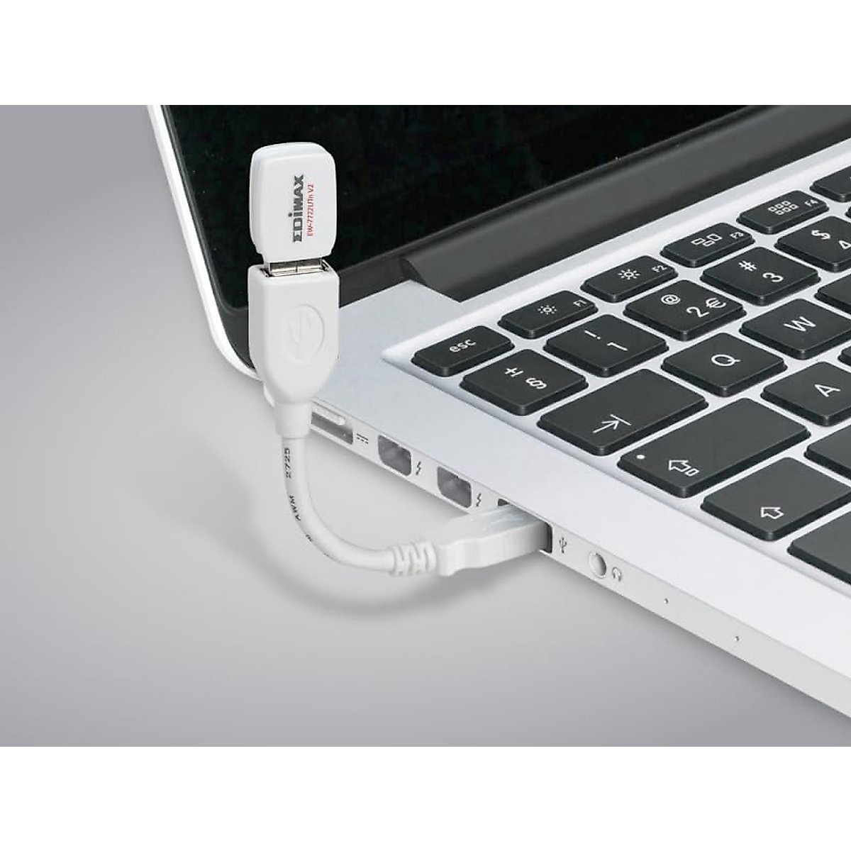 Edimax Wi-Fi 4 802.11n Mini USB Adapter, Works with Raspberry Pi, Wireless N300 Dongle, 300Mbps throughput, Auto-Power Adjustment for energy saving, Win 10 Plug-n-Play, Mac OS, Linux, EW-7722UTn V2