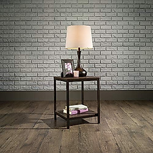 Sauder North Avenue Side Table, Smoked Oak finish