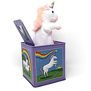 Jack Rabbit Creations Unicorn Jack in The Box Toy