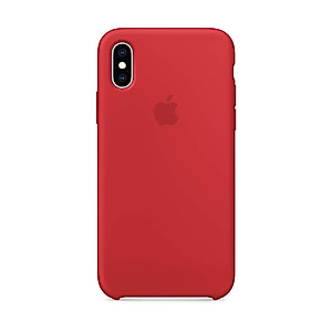 Apple Silicone Case (for iPhone Xs) - (Product) RED