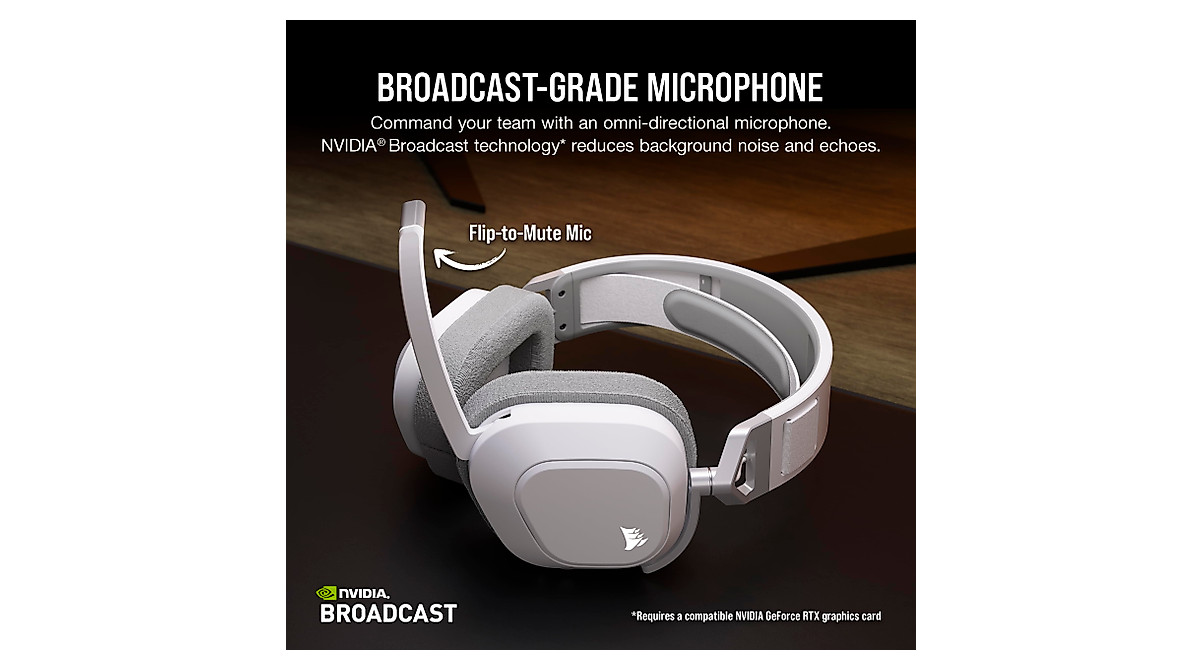Corsair HS80 MAX Wireless Gaming Headset - Comfort & Sound