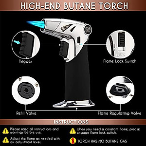 The Whiskey Underground Whiskey Smoker Kit - Cocktail Smoking Kit With Smoking Top, Butane Torch, Tongs, Whiskey Stones - Apple, Cherry, Oak, Walnut Wood Chips - Premium Wooden Box - 11.88x9.96x2.75 Great Gift Set For Husband, Father, Groomsmen. Perfect f