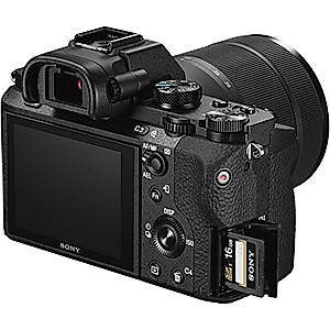 Sony Alpha a7II Mirrorless Interchangeable Lens Camera with 28-70mm F3.5-5.6 OSS Lens Bundle with 64GB Memory Card, Dual Battery, Bag, Table-top Tripod, Paintshop Pro and Accessories (10 Items)