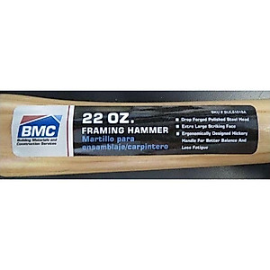 F236120 Deluxe present 22oz. Grade Framing Hammer Waffle SIJL61019A