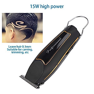 FILFEEL T-Blade Trimmer, 5 Star Cordless Precision Trimmer for Lining & Close Trimming - Great for Barbers and Stylists Professional Haircutting Kit(Black)