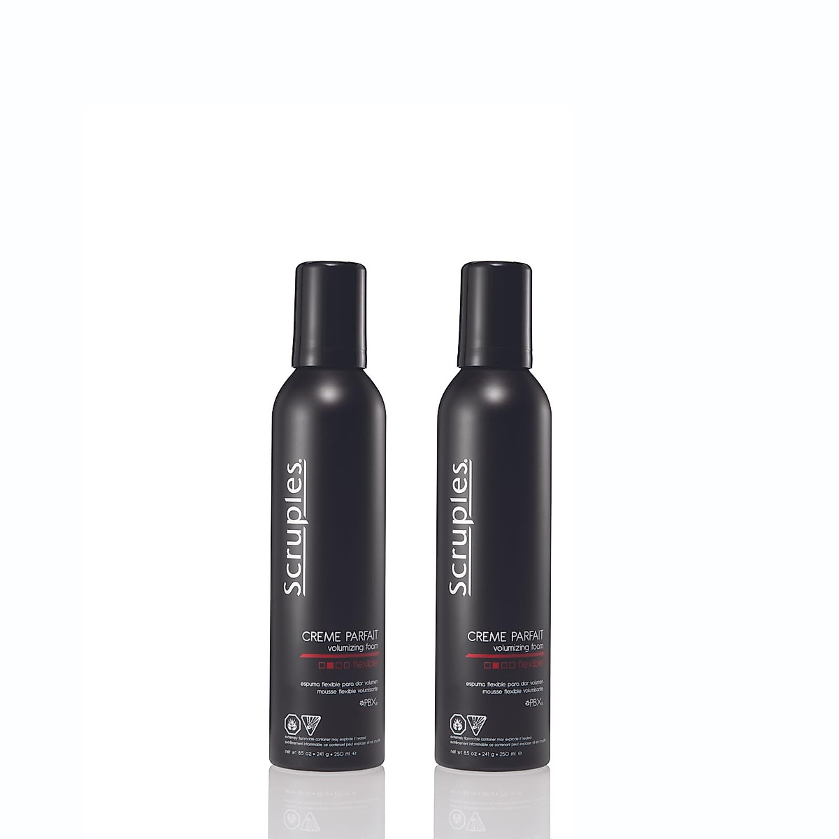 Scruples Creme Parfait Volumizing Foam - Rich & Weightless Styling Foam for Ultimate Smoothing Control, Hydration & Frizz-Free Hold - Alcohol-Free Hair Mousse for All Hair Types (Pack of 2)