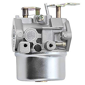 640052 Carburetor w Primer Bulb Fuel Filter Replacement for Tecumseh HMSK80 HMSK90 HMSK85 HMSK100 HMSK105 HMSK110 LH318SA LH358SA Snow Blower Thrower 8HP 9HP 10HP 640054 640349