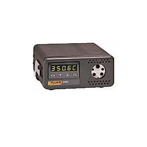 Fluke Calibration 9100S-A-156 HDRC Handheld Dry-Well Hi-Temperature Calibrator, Block A, 35 to 375°C Temperature Range, 115V