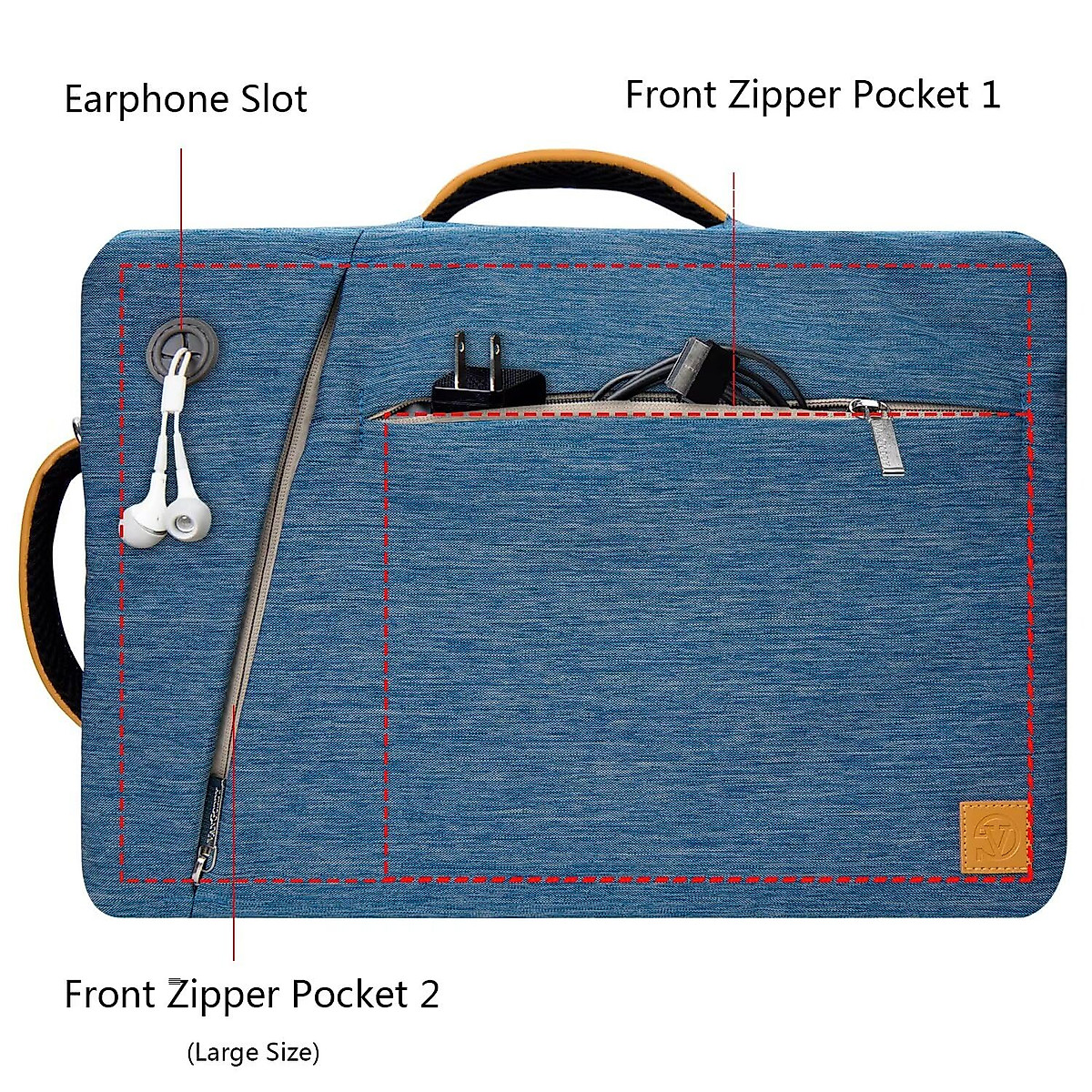 14 In Laptop Bag Compatible with Dell Latitude 3420 3440 3445 5420 5421 5430 5420 Rugged 5430 Rugged 5431 5440 7420 7430 7440