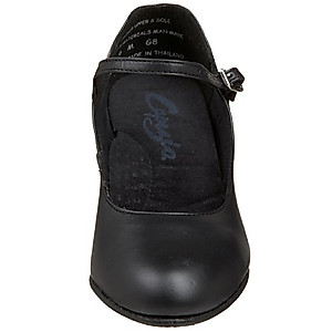 Capezio Women's Student Footlight, Black,6.5 W US