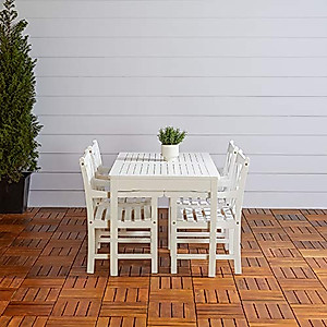 Bradley Outdoor Garden Armchair in White