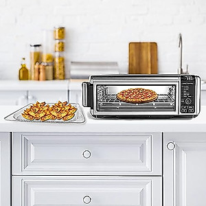 Replacement Air Fryer Basket for Ninja Foodi SP101 Air Fry Oven, Stainless Steel Air Fryer Accessories for Ninja Foodi SP100, SP101B1, SP101C (for SP100 Series)