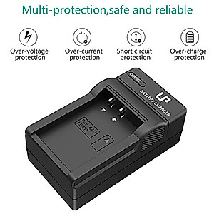 LP-E17 Battery Charger, LP Charger Compatible with Canon EOS Rebel T7i, T6i, T6s, SL3, SL2, 77D, 9000D, 8000D, 800D, 760D, 750D, 200D, M6, M5, M3, Kiss X8i DSLR Cameras & More