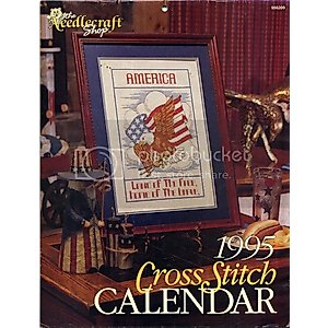 Cross Stitch Calendar 1995 (The Needlecraft Shop #956209)