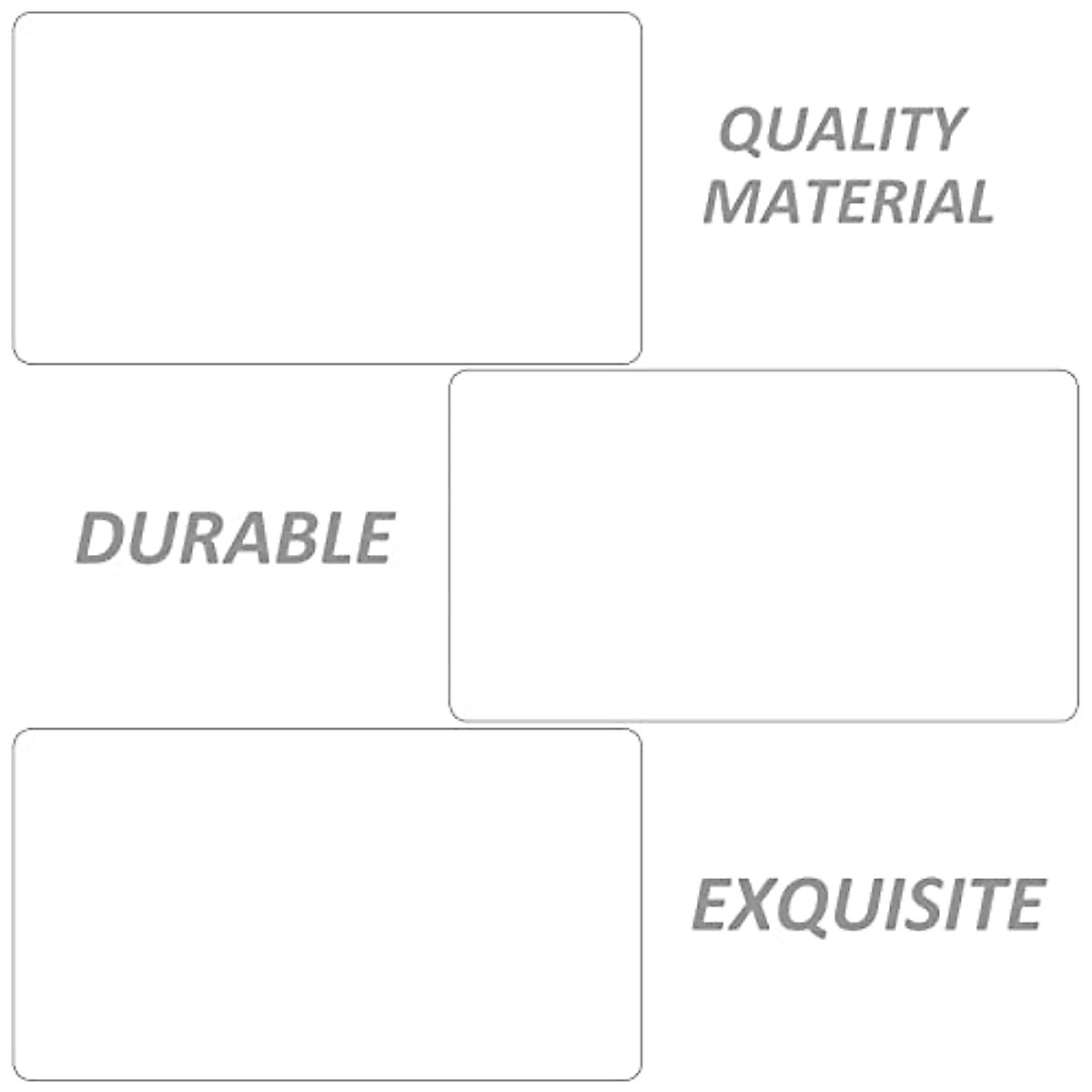 EXCEART 10Pcs Block Printing Baren Printmaking Ink Plates Plastic Printmaking Tools Printmaking Painting Supplies Art Crafts Accessories (Blue)