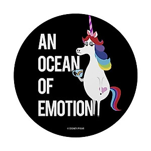Disney Pixar Inside Out Rainbow Unicorn An Ocean of Emotion PopSockets Standard PopGrip