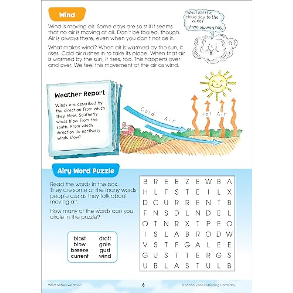 School Zone - Big Science Workbook - 320 Pages, Ages 7 to 9, 2nd Grade, 3rd Grade, Weather, Seeds, Plants, Insects, Mammals, Ocean Life, Birds, and More (School Zone Big Workbook Series)