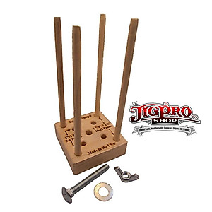 Jig Pro Shop 10" Pocket Pro w/Multi-Monkey Paracord Bracelet Jig