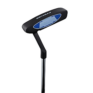 Precise S7 Tall Men’s (6'1" to 6'4") Right Handed Complete Golf Club Set Include 460cc Driver, 3 Wood, 5 Wood, 24* Hybrid, 5-9 PW Irons, Sand Wedge, Putter, Deluxe Stand Bag & 4 Headcovers, Black/Blue