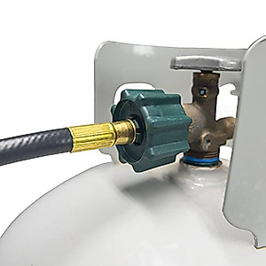 Mr. Heater F273703-144 12-Foot Propane Hose Assembly, Acme Nut x 1 by 20 Male Throwaway Cylinder Thread