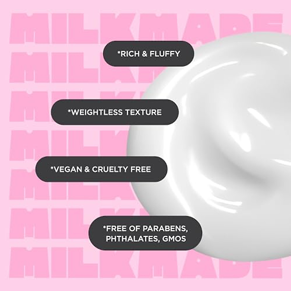 Cake Beauty, Shea Butter Body Cream Body Lotion For Women Dry Skin, Basic, Milk Made Indulgent, 7 Fl Oz