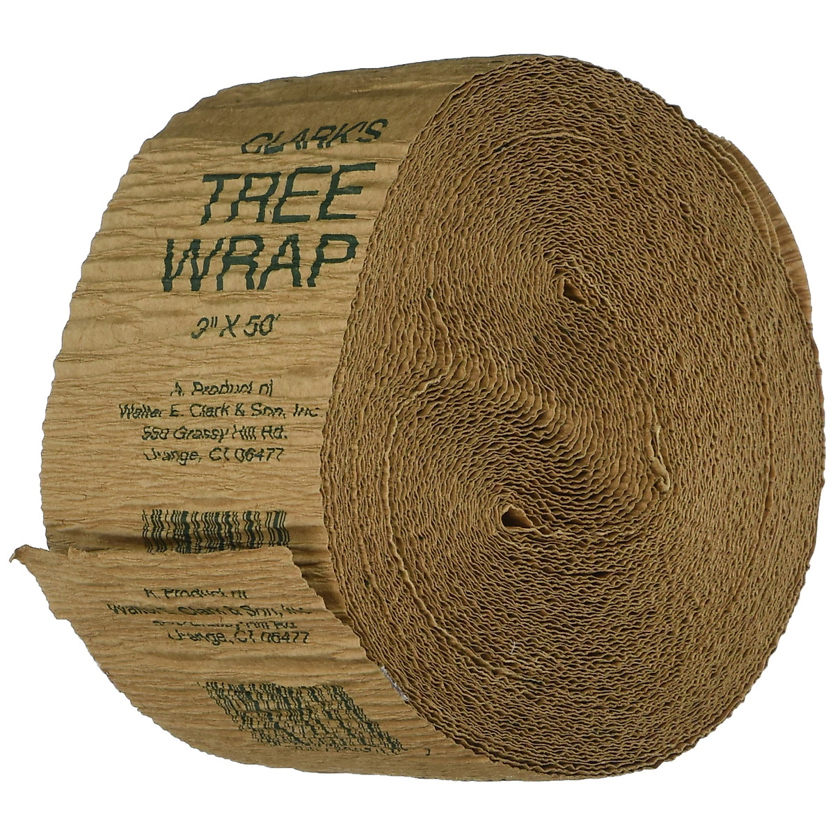 Walter E Clark 3-Inch by 50-Foot Tree Wrap 00303, 1-(Pack) - 117919 , brown