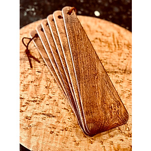 COWBOY SPATULA Mesquite Wood Spatula - Original Handmade in Texas Made in USA For Non stick Frying Pan, Cast Iron Skillet, griddle, baking, stainless steel (Original - Plain - No personalization)