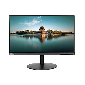Lenovo 61A9MAR1US LCD Monitor - ThinkVision T22i 10 21.5" Full HD LED 16:9 Black 1920 x 1080 16.7 Million Colors 250 Nit 6 ms HDMI VGA DisplayPort (Renewed)