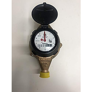 Badger 3/4 x3/4 M35 Water Meter FRB Direct Read Gallon