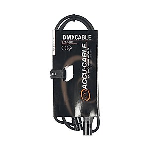 ADJ Products AC3PDMX3 Stage And Studio Power Cable, Black