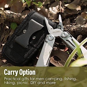 Multitool, 22-in-1 Multitools Pliers with Nylon Sheath, Professional Multi-tool for Survival, Camping and Hunting by PERWIN