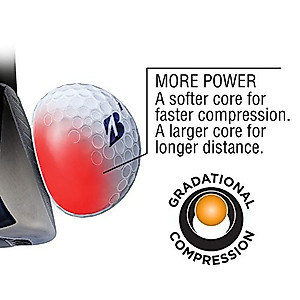 BRIDGESTONE 2021 e6 Golf Balls (One Dozen), White