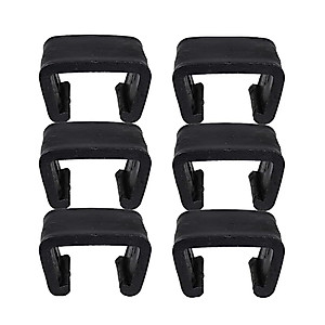 SUQ I OME 6 Pack of Outdoor Patio Wicker Furniture Clips Sectional Sofa Rattan Furniture Clamps Chair Fasteners,Connect The Sectional or Module Outdoor Couch Patio Furniture,1.74 inch